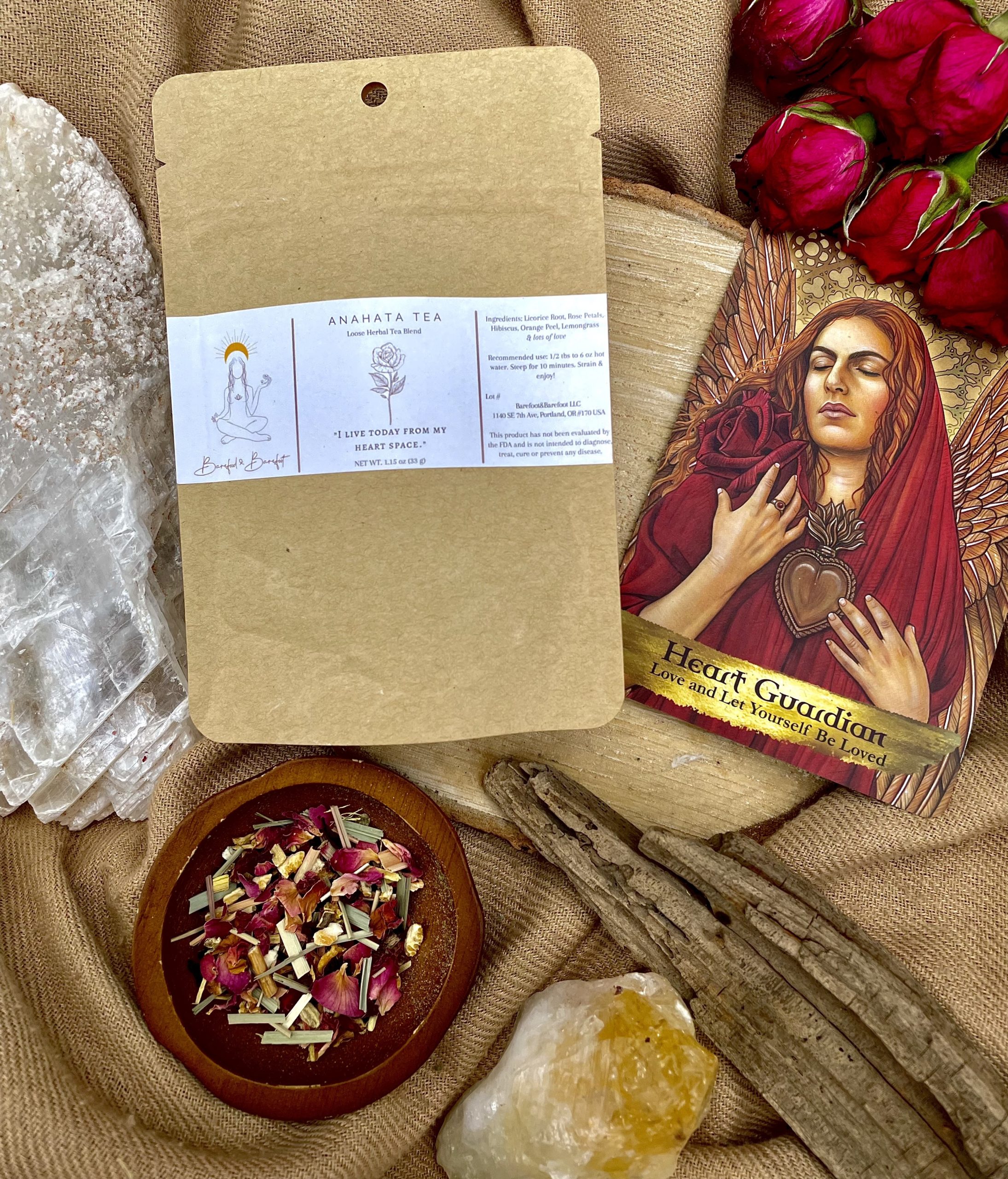 Anahata Herbal Tea Blend - Buy Online | Foraged