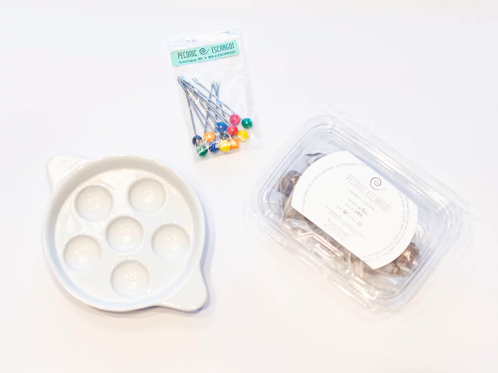 Essential Escargot Pack - Snails, Baking Dish, Picks - SHIPS TUESDAY ...